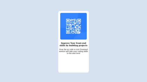 Frontend Mentor | Frontend Mentor QR - Code Project coding challenge solution