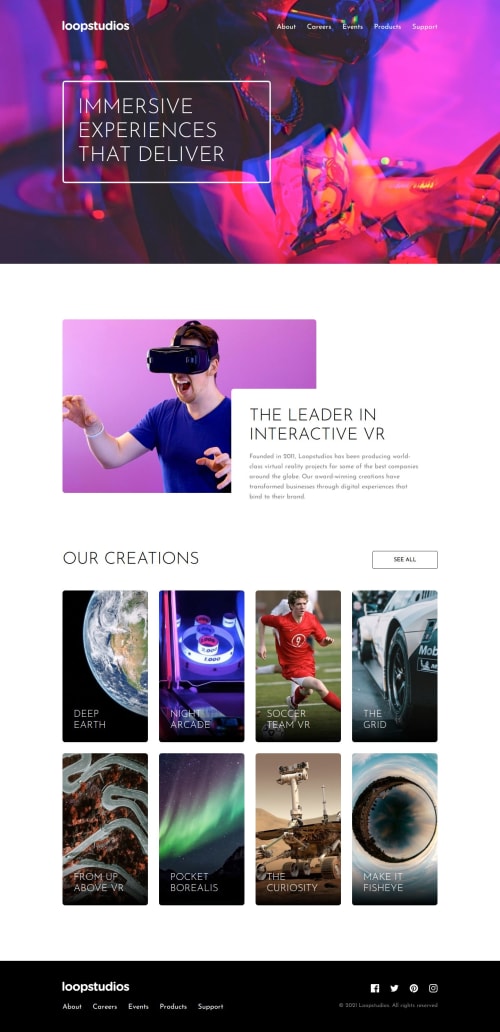 Frontend Mentor | Landing-page-UI UX design & Frontend development coding challenge solution