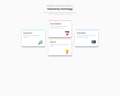Frontend Mentor | Using CSS Grid and CSS Flex coding challenge solution