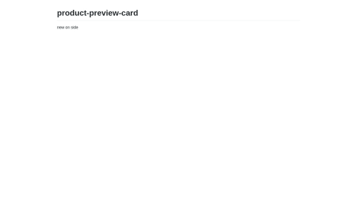product-preview-card coding challenge solution