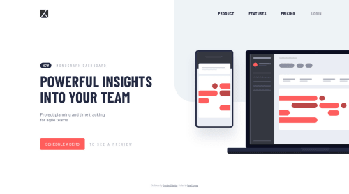 Frontend Mentor | Project Tracking using HTML, CSS & Javascript coding challenge solution