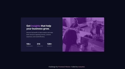 Frontend Mentor | Responsive card using flex and grid. coding challenge solution