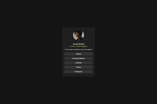 Responsive Profile Card using HTML, CSS, and Google Fonts coding challenge solution | Frontend ...