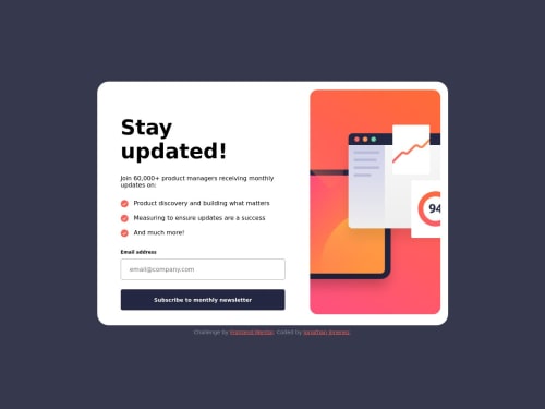 Frontend Mentor Html Css Js Responsive Coding Challenge Solution