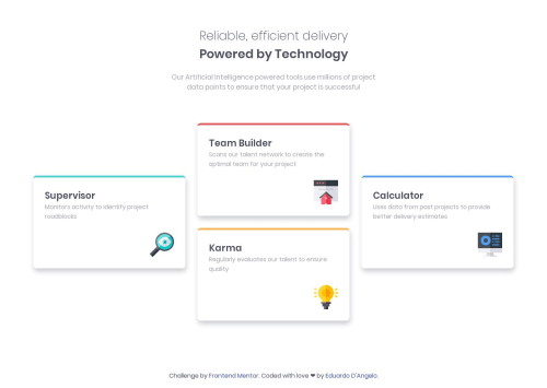 Responsive mobile first using HTML & CSS Flexbox coding challenge solution