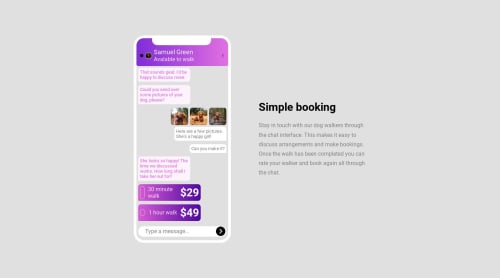 Frontend Mentor | chat app with css coding challenge solution