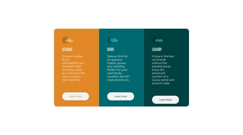 Frontend Mentor 3 Column Preview Card Component Solution Coding