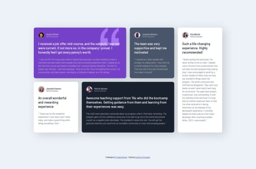 Frontend Mentor | CSS-GRID-ThirteenthChallenge coding challenge solution