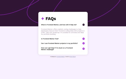 HTML CSS JS solution coding challenge solution