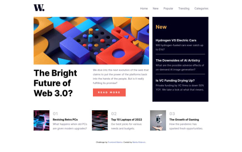 Frontend Mentor | Responsive landing page using CSS Grid and CSS Flexbox coding challenge solution