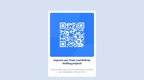 QR flexbox solution coding challenge solution