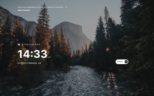 Frontend Mentor | Responsive Clock App using HTML, CSS, JavaScript coding challenge solution