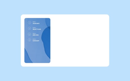 Frontend Mentor Multi Step Form Using React And Sass Coding Challenge
