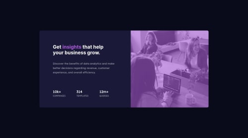 Frontend Mentor | CSS custom properties, Flexbox, CSS Grid, Mobile first coding challenge solution