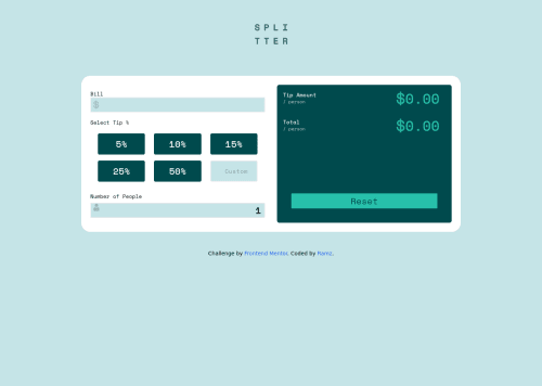 Frontend Mentor | HTML TAILWINDCSS Vanilla JS coding challenge solution