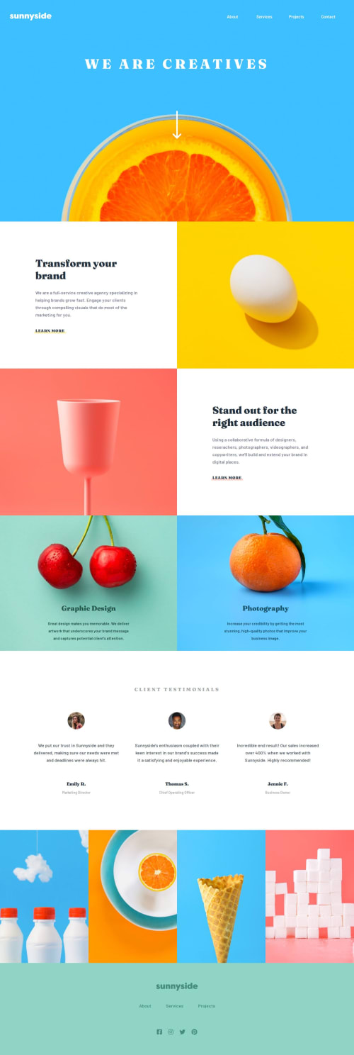 Frontend Mentor | Responsive Landing Page using CSS Grid and Flexbox coding challenge solution