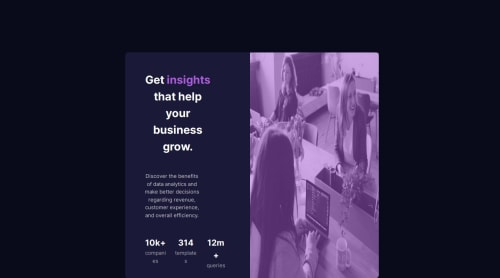 Responsive landing page using custom css properties and bootstrap coding challenge solution