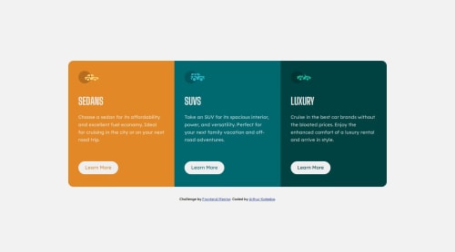 Frontend Mentor | Responsive layouts using flex coding challenge solution