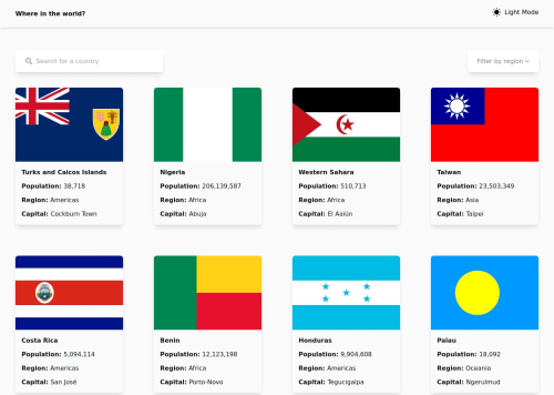 Frontend Mentor Rest Countries Api With Angular And Tailwind Css
