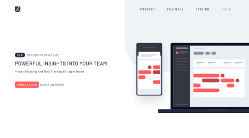 Frontend Mentor | project tracking intro component with html, css and ...