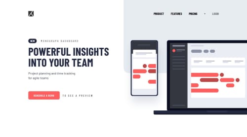 Frontend Mentor | Project-tracking-intro coding challenge solution