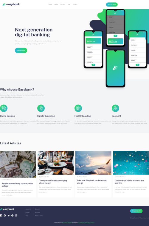 Frontend Mentor Responsive Landing Page Using Tailwind Css Coding 1534