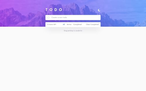 Todo App with TypeScript, NextJS, Tailwind CSS (frontend only) coding challenge solution ...