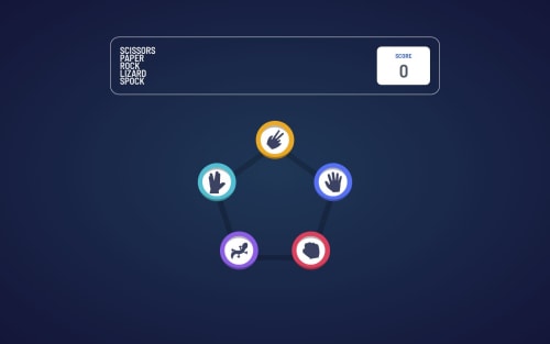 Frontend Mentor | Game with animations without responsivness coding challenge solution