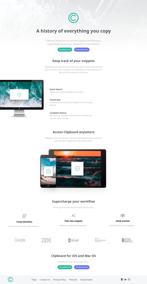 Frontend Mentor | HTML & CSS landing page challenge coding challenge solution