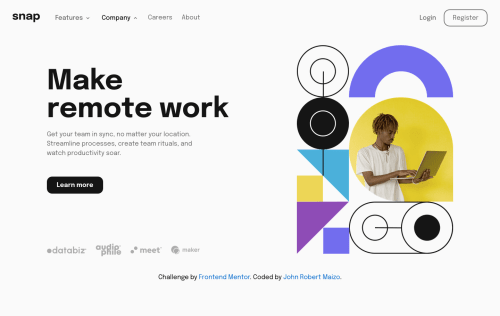 Frontend Mentor | Intro section using HTML and SCSS coding challenge ... Frontend Mentor | Intro section using HTML and SCSS coding challenge ...