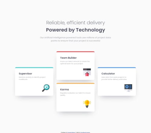 Frontend Mentor | Done using CSS Grid Layout coding challenge solution