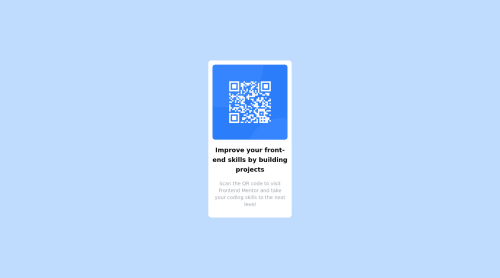 Frontend Mentor Qr Code Challenge Coding Challenge Solution 8431
