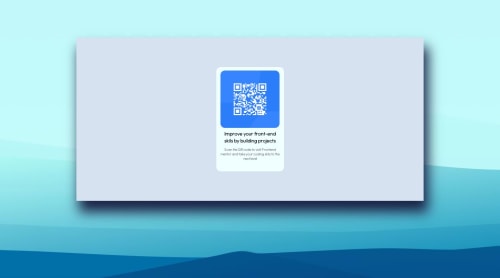 QR code project coding challenge solution