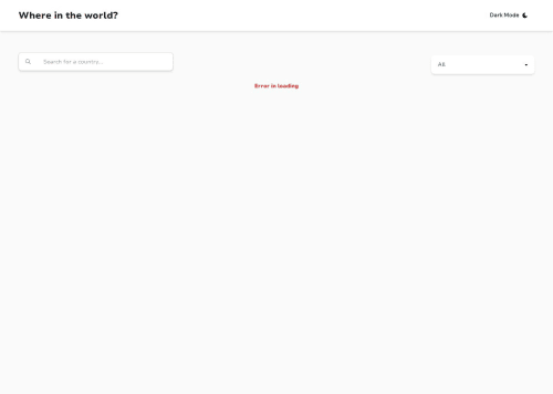Frontend Mentor Responsive Rest Countries Page With React Ts Coding