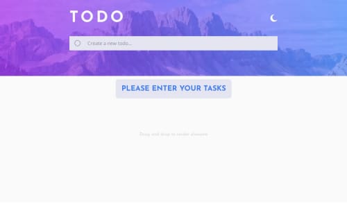 Todo App coding challenge solution