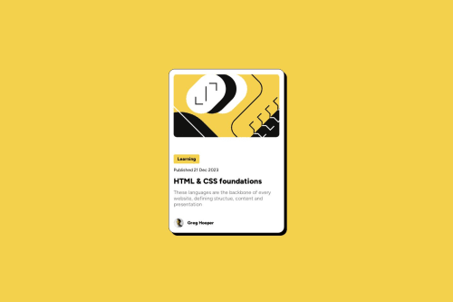 Blog Review using HTML, CSS and Figma coding challenge solution