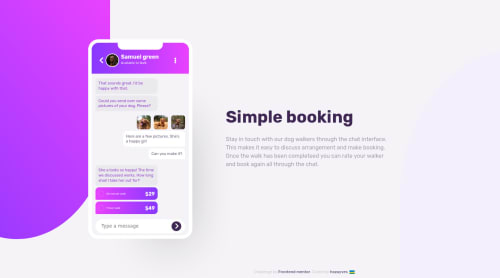 Chat App CSS using flexbox coding challenge solution