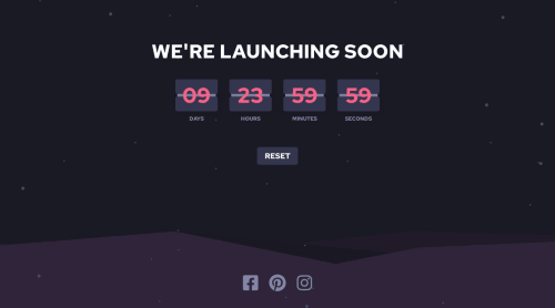 Frontend Mentor Countdown Timer With Reactjs Vite Coding Challenge 9566
