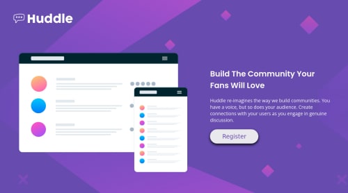 Frontend Mentor Huddle Page Using Html And Css With Flexbox Coding 4957