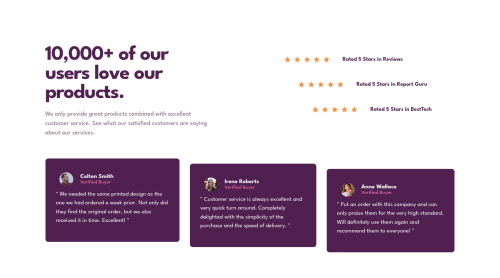 Frontend Mentor | Social Proof Section Layout using CSS Grid template areas coding challenge ...