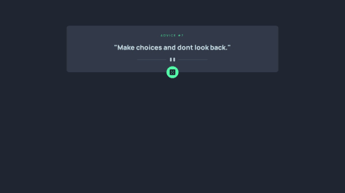 Frontend Mentor Advice Generator App Coding Challenge Solution