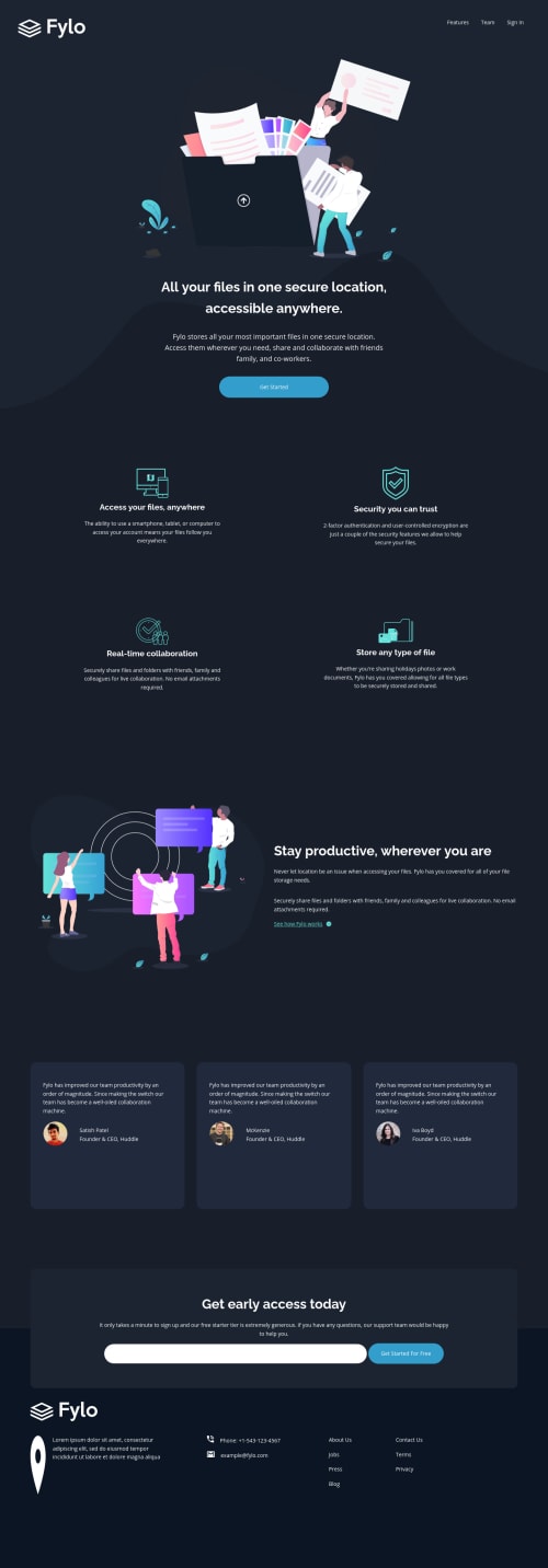 HTML CSS coding challenge solution