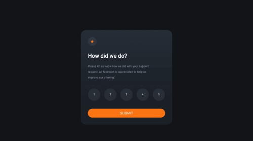 Interactive Rating Component Coding Challenge Solution 2004