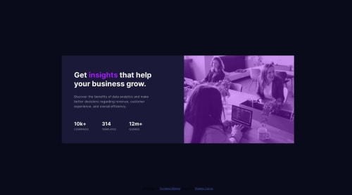 Frontend Mentor | stats-preview-card-component-main | Pure HTML and CSS coding challenge solution
