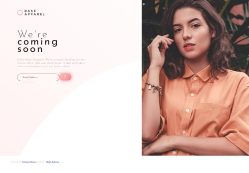 Frontend Mentor | Intro section with dropdown navigation coding challenge solution