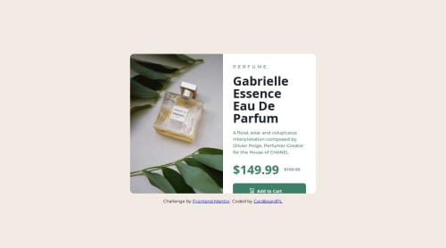 Responsive Product Preview Card Component using HTML and CSS coding ...