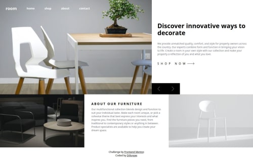 Responsive landing page made with React, styled with Tailwind coding challenge solution ...