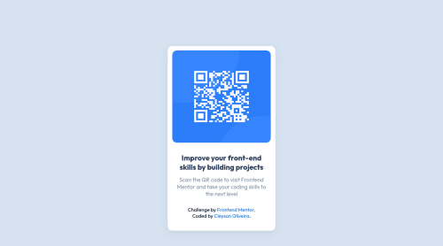 Frontend Mentor Qr Code Challenge Using Html And Css Flexbox Coding 3648