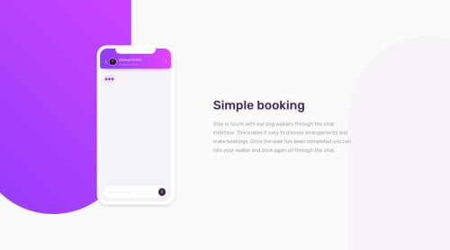 Frontend Mentor | Animated Chat app illustration using Flexbox, Keyframes and SVG editor coding ...