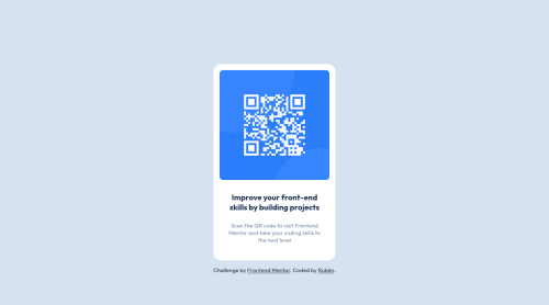 Frontend Mentor Qr Code Components Using Sass Coding Challenge Solution